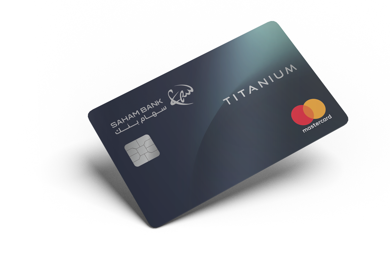 Mastercard Titanium & Titanium Pro - Saham bank - Professionnels et TPE
