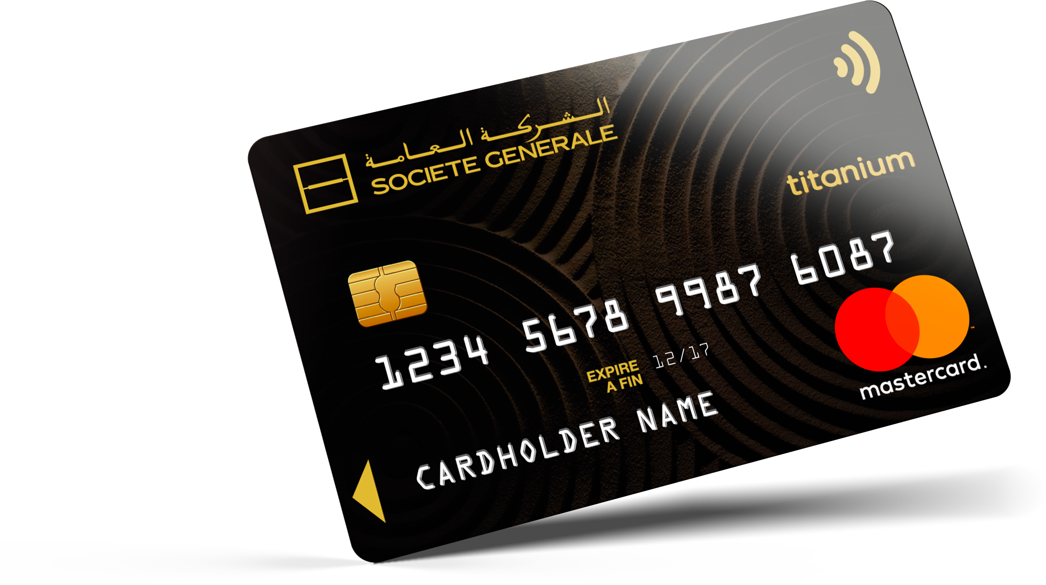 Mastercard Titanium & Titanium Pro - Saham bank - Professionnels et TPE